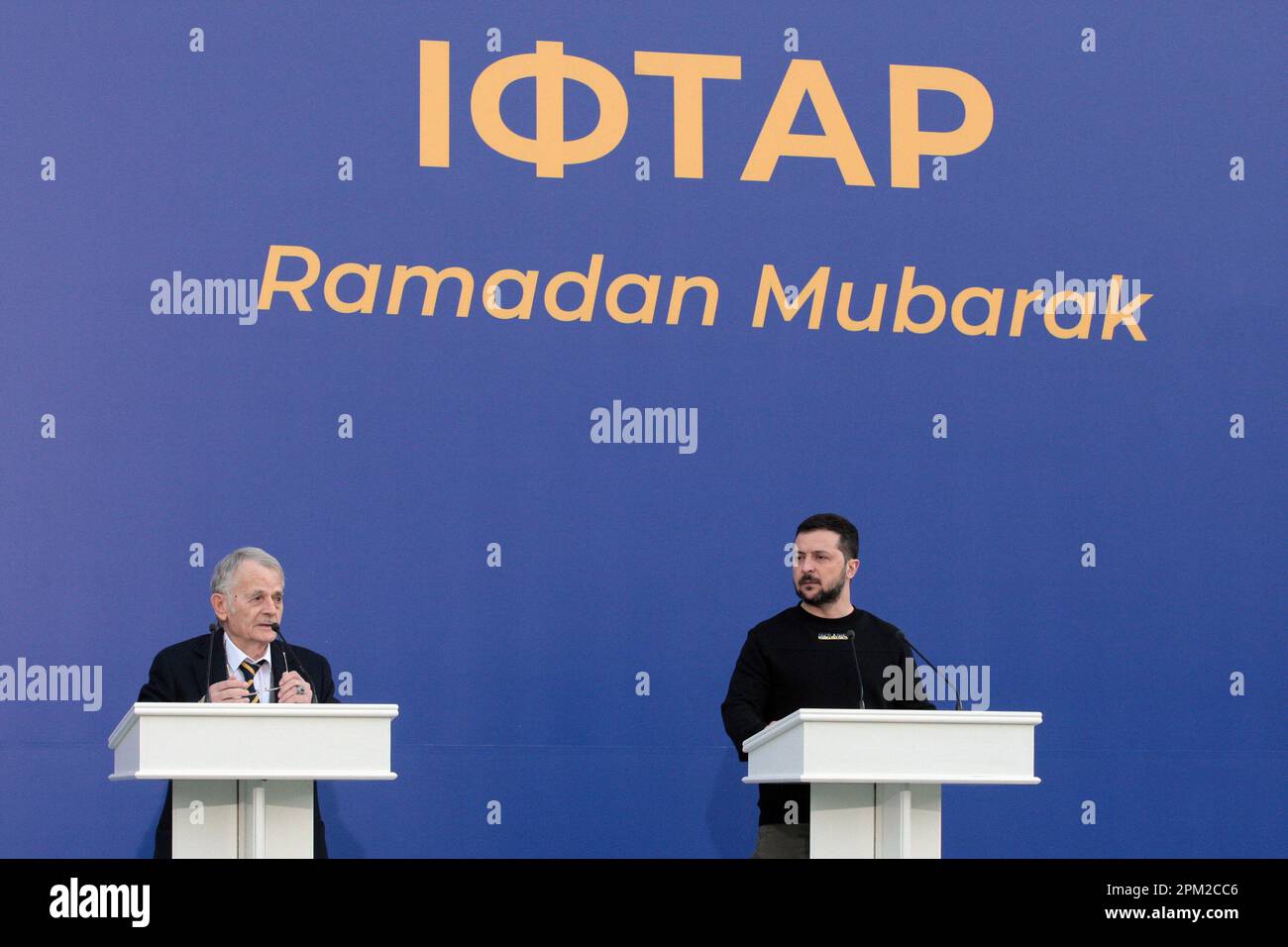 Non Exclusive: KYIV REGION, UKRAINE - APRIL 7, 2023 - Leader of the ...