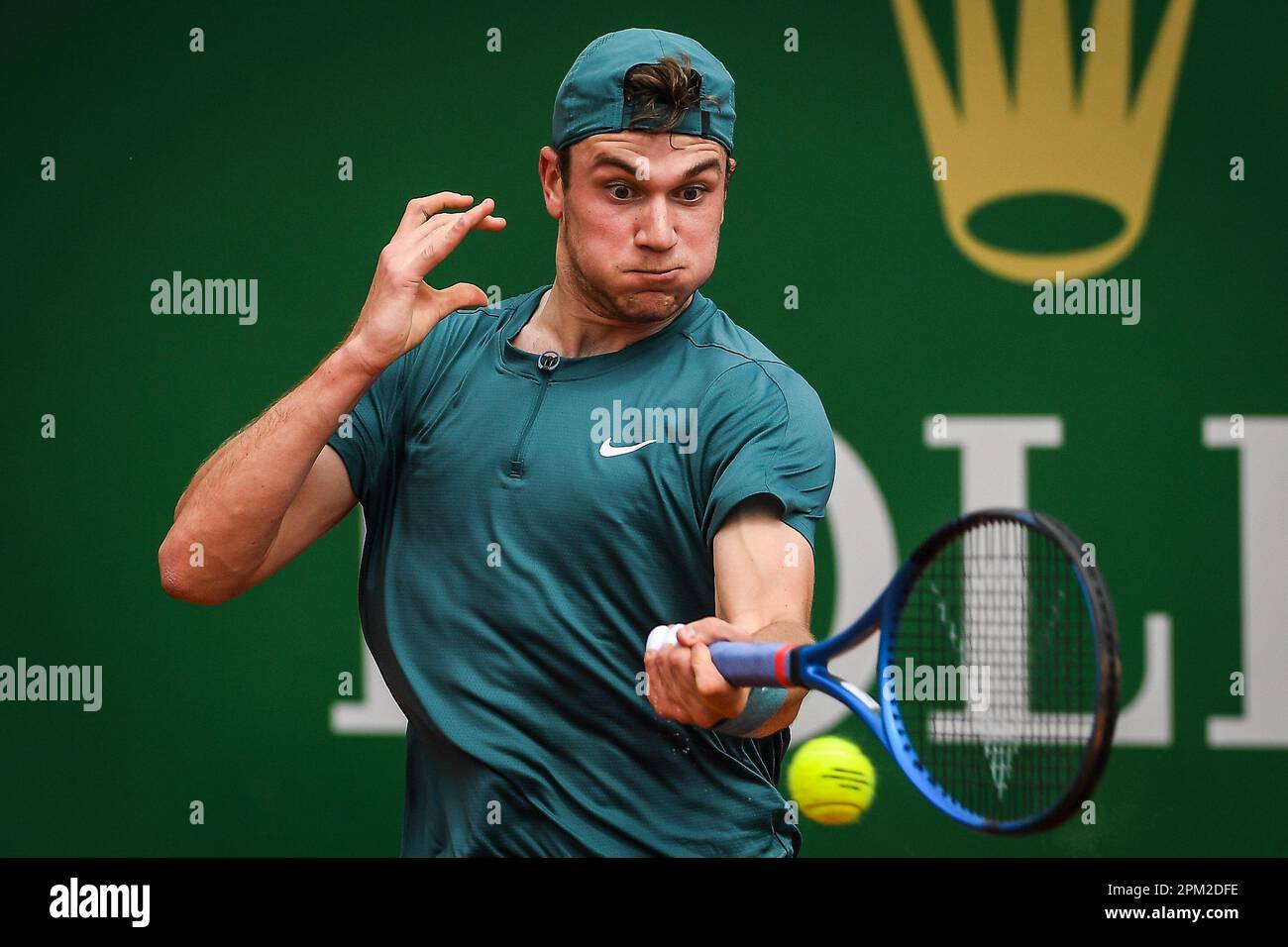 Jack DRAPER of Great Britain during the Rolex Monte-Carlo, ATP Masters ...