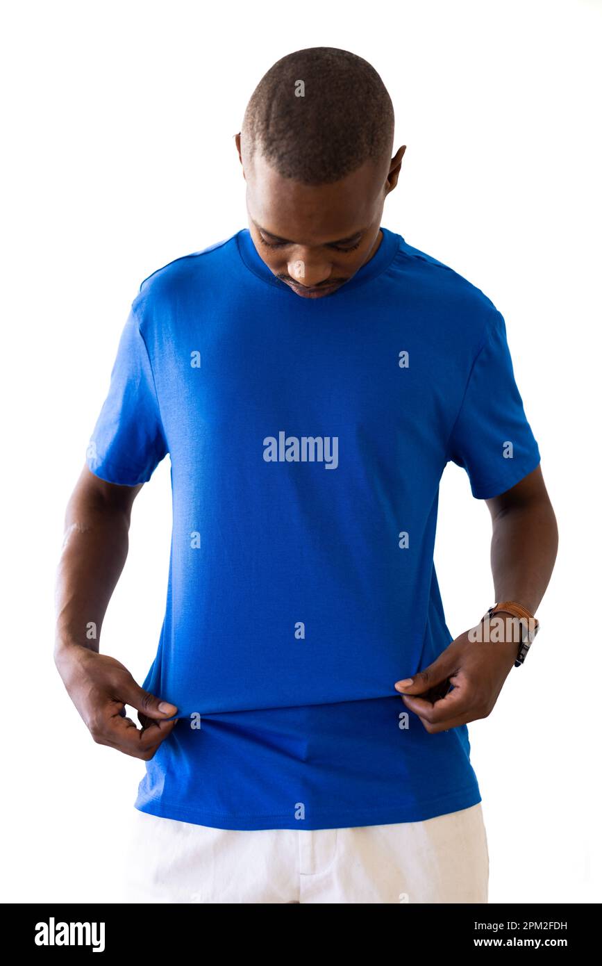 Man wear blue shirt hi-res stock photography and images - Alamy