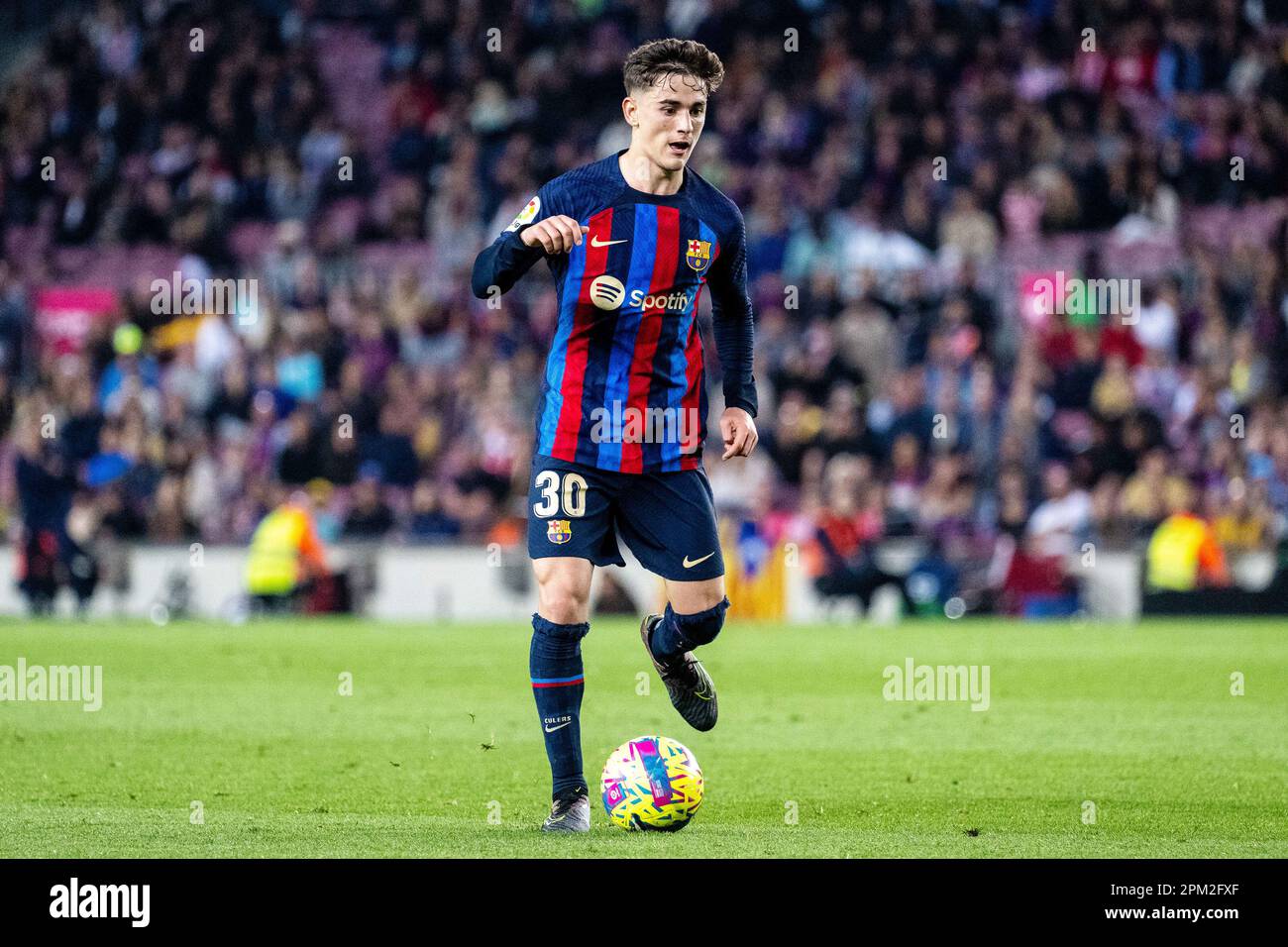 Pablo Martin Paez Gavira "Gavi" of FC Barcelona during the Spanish ...