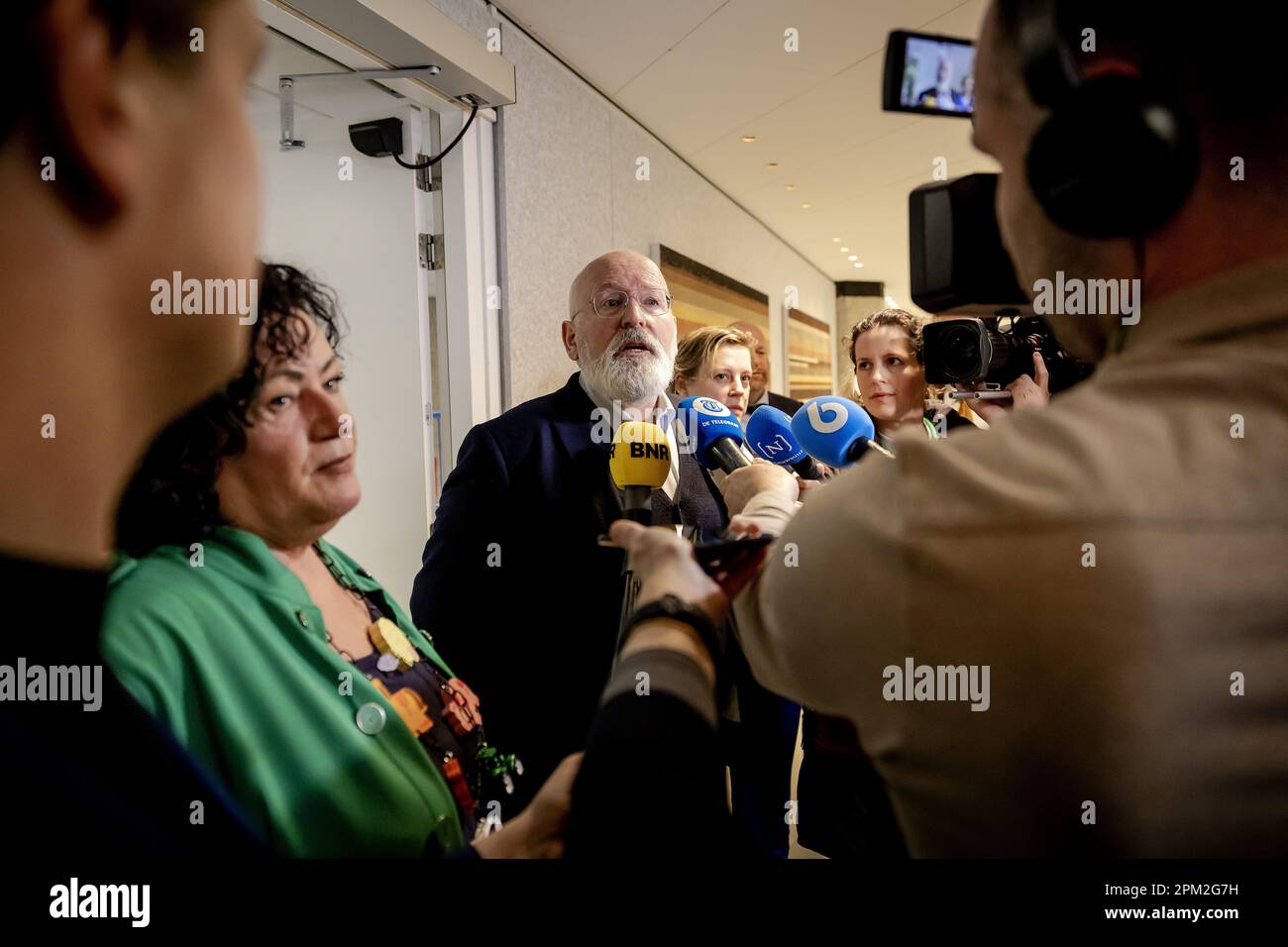 THE HAGUE - Caroline van der Plas of the BoerBurgerBeweging (BBB) and ...