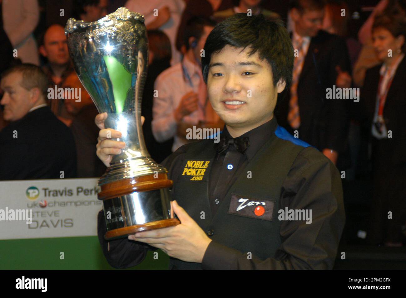 File photo dated 18-12-2005 of Ding Junhui. Sixteen years after his ...