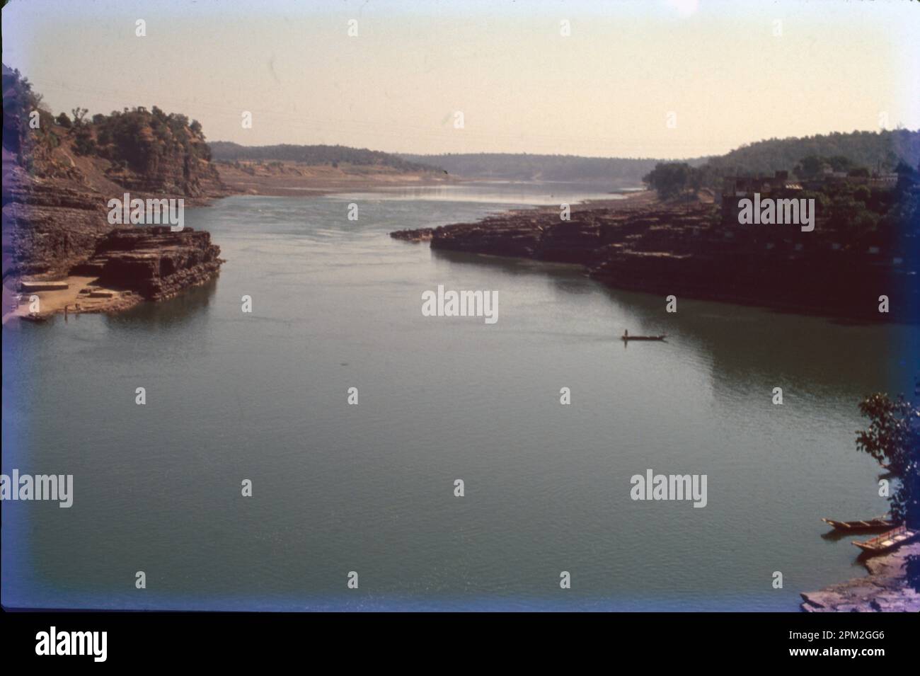 The Narmada, the largest west flowing river of the Peninsula, rises ...