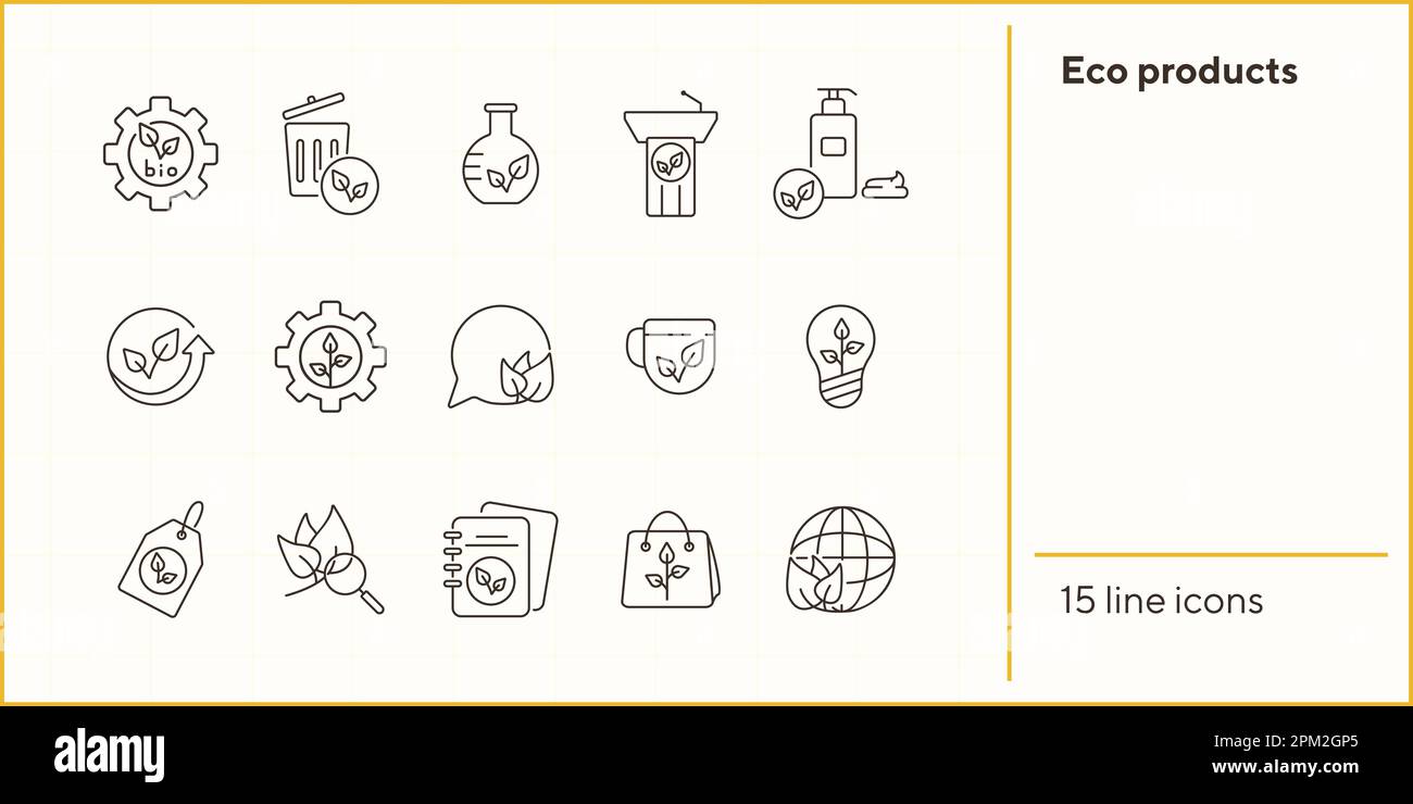 Environmental cleaning products Stock Vector Images - Alamy