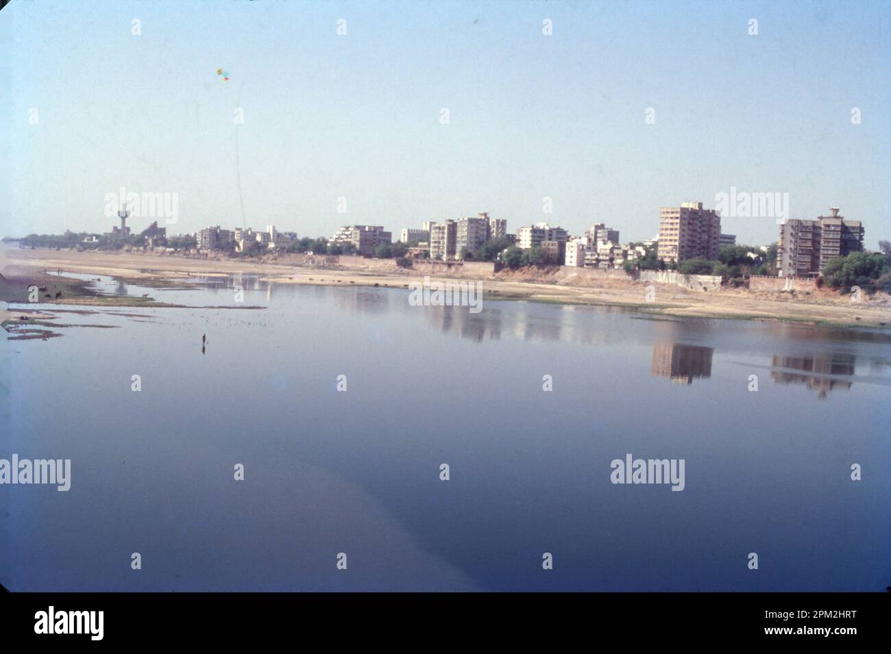 The Sabarmati river is one of the major west-flowing rivers in India ...