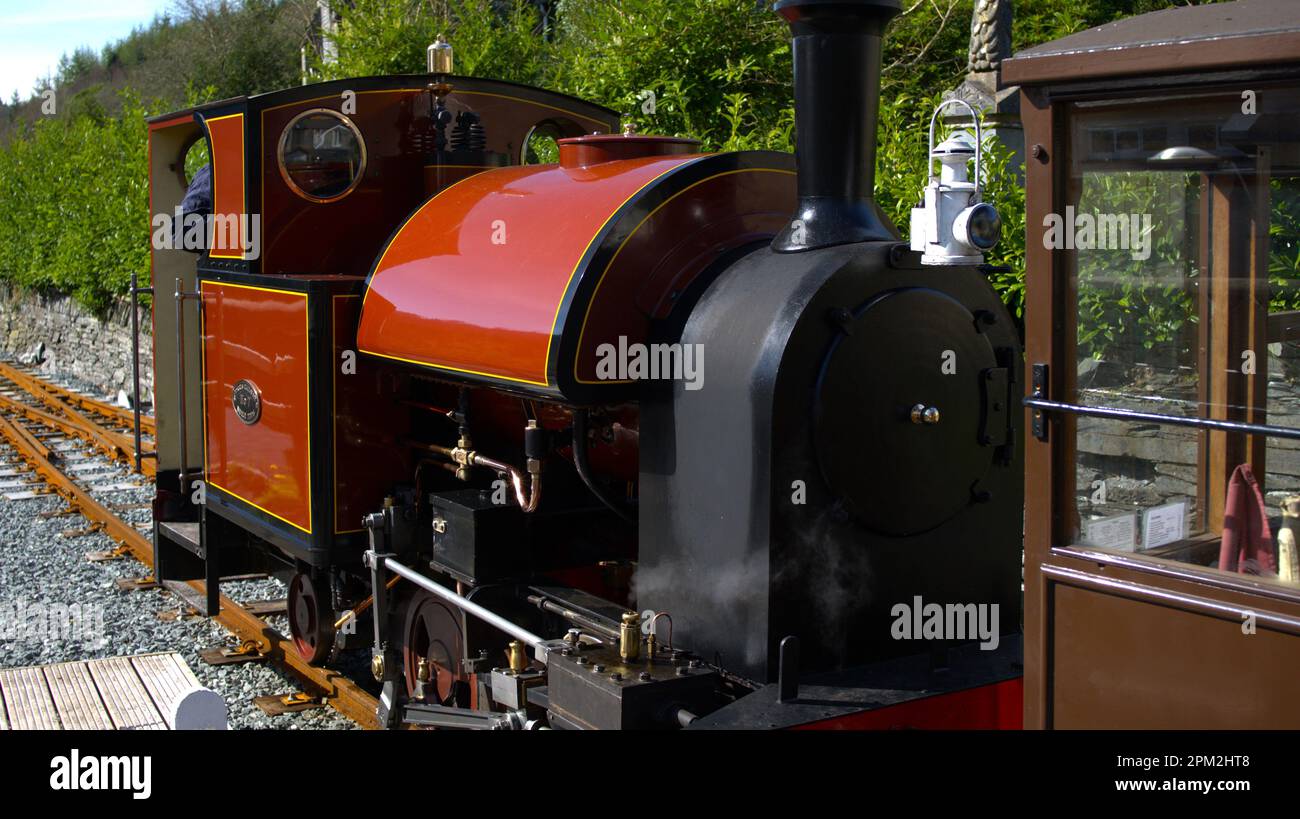 Corris narrow gauge steam railway hi-res stock photography and images ...