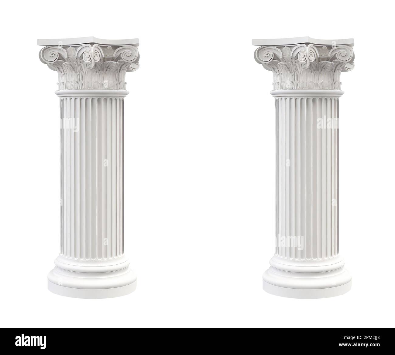 Corinthian order columns Cut Out Stock Images & Pictures - Alamy