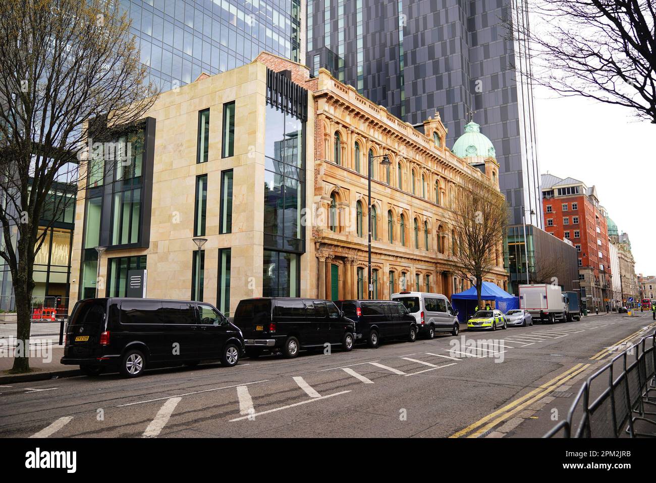 Pa2023 joe biden belfast hi-res stock photography and images - Alamy