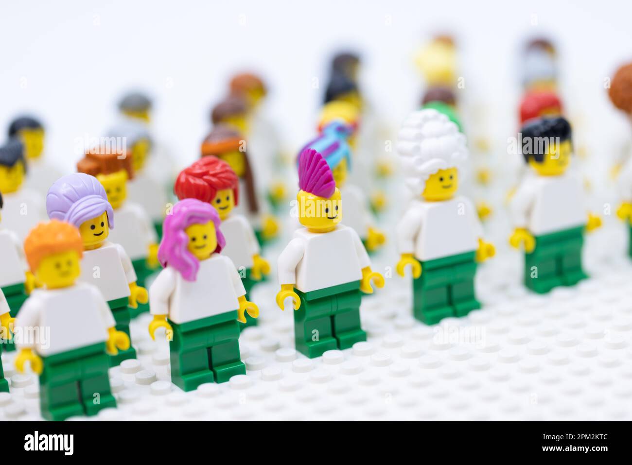 Lego man hair hi-res stock photography and images - Alamy