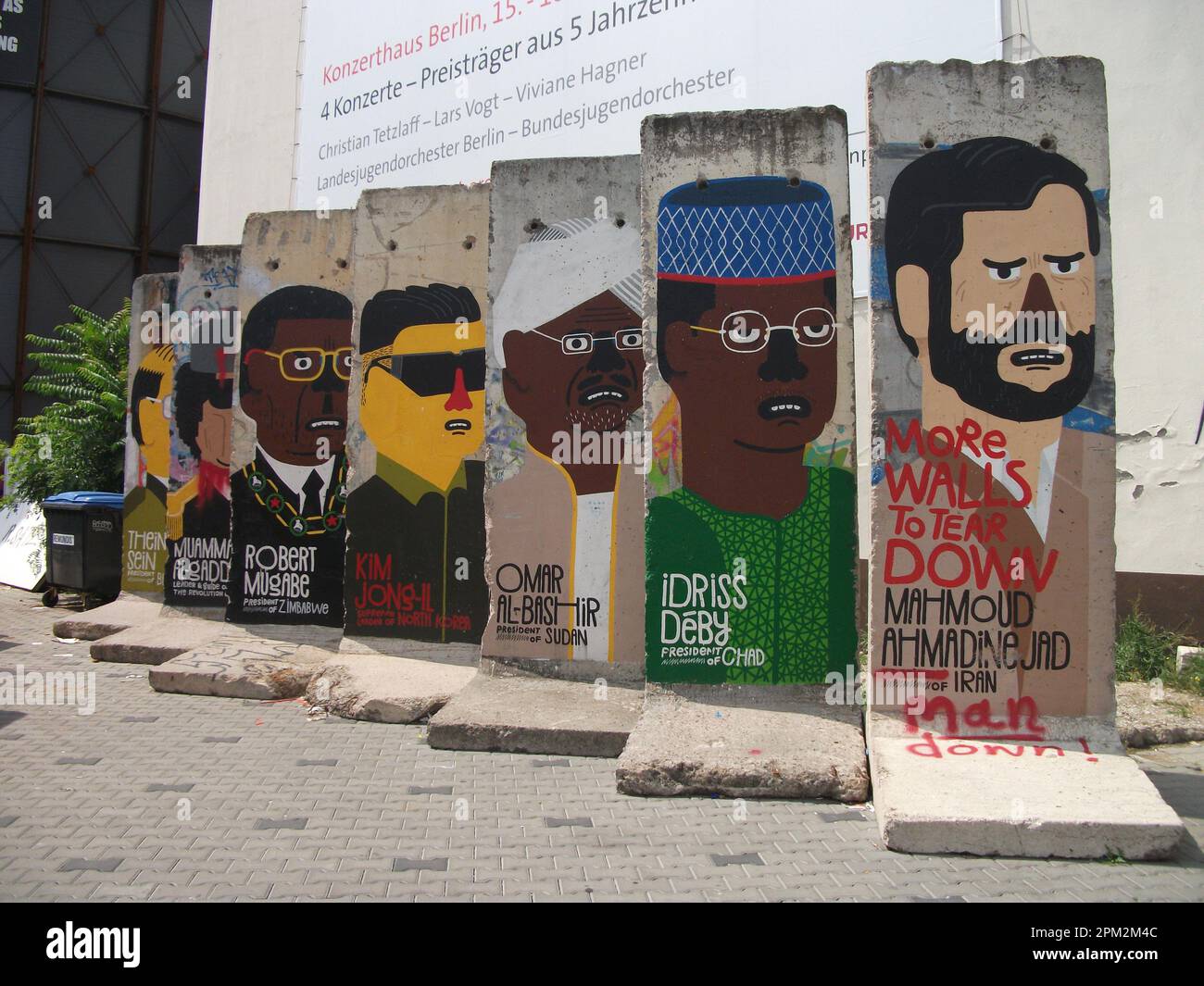 Berlin wall dictators hi-res stock photography and images - Alamy