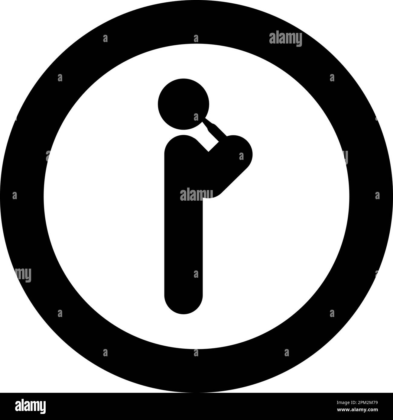 Silhouette people drinking vector hi-res stock photography and images ...