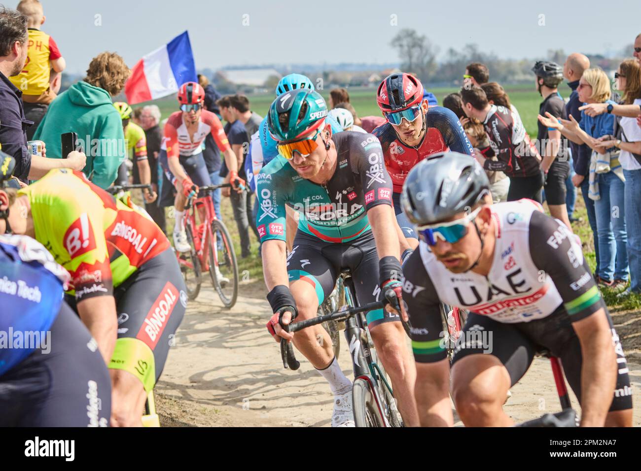 Haveluy ˆ Wallers Josh Tarling INEOS Grenadiers Paris Roubaix 2023 9 ...