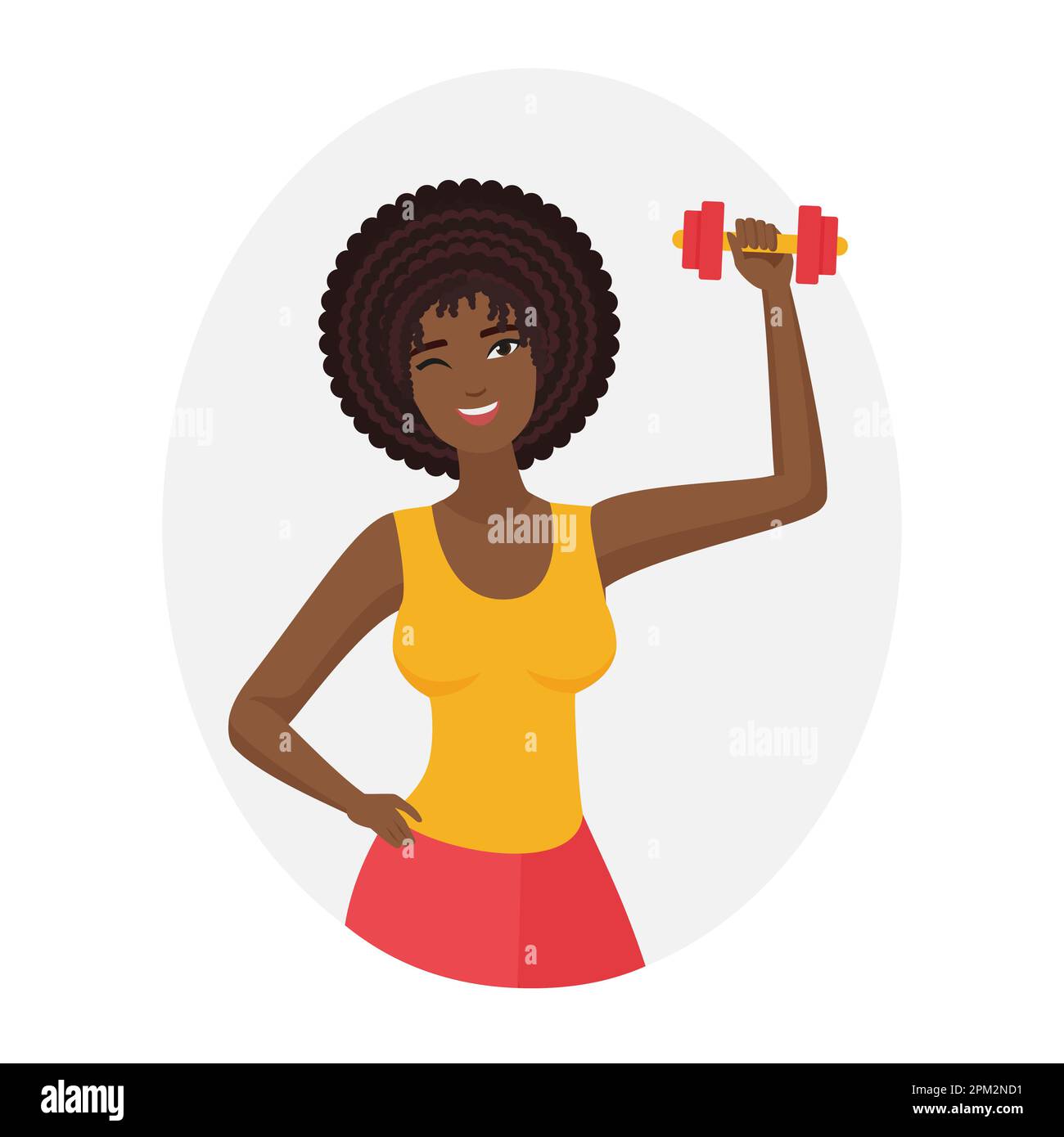 Female fitness trainer. Woman sport instructor, gym coach vector cartoon illustration Stock ...