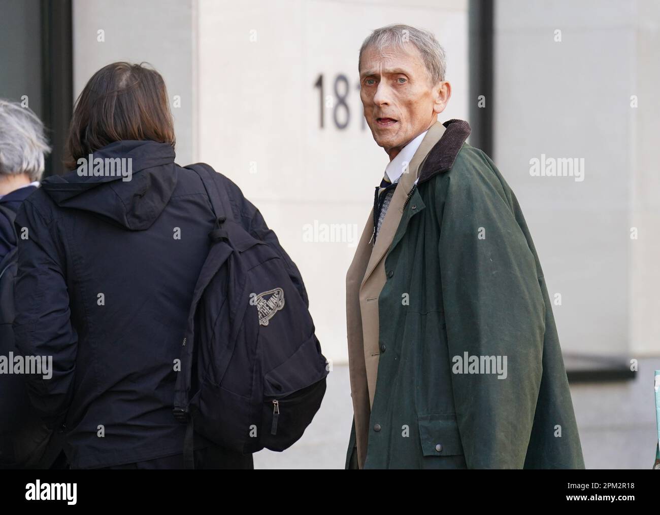 David Perry arriving at Westminster Magistrates' Court in London, where ...
