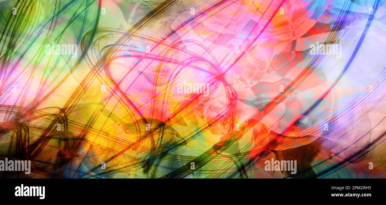 abstract colors of chaos Stock Photo - Alamy