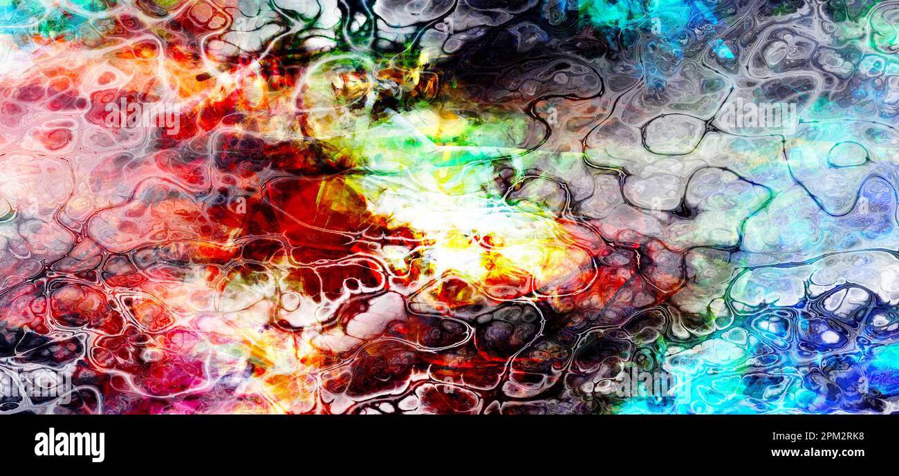 abstract colors of chaos Stock Photo - Alamy