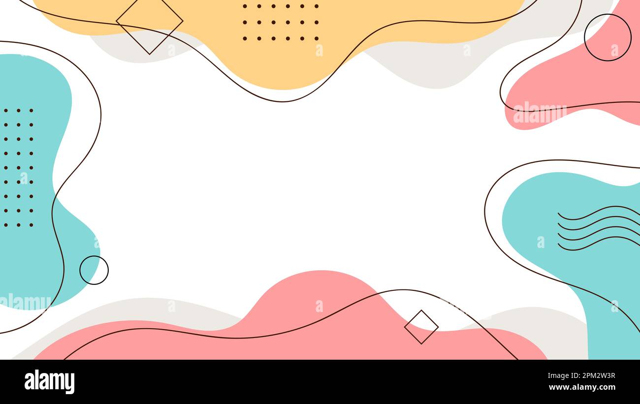 Abstract geometric background of fluid liquid and dynamic shapes ...