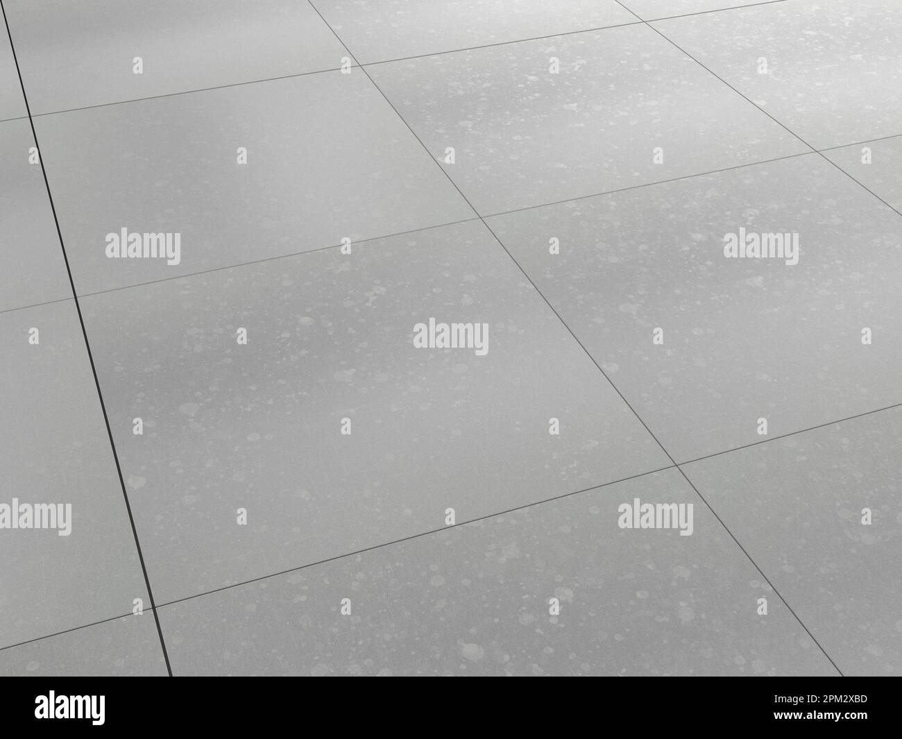 Empty floor with modern grey ceramic tiles Stock Photo - Alamy