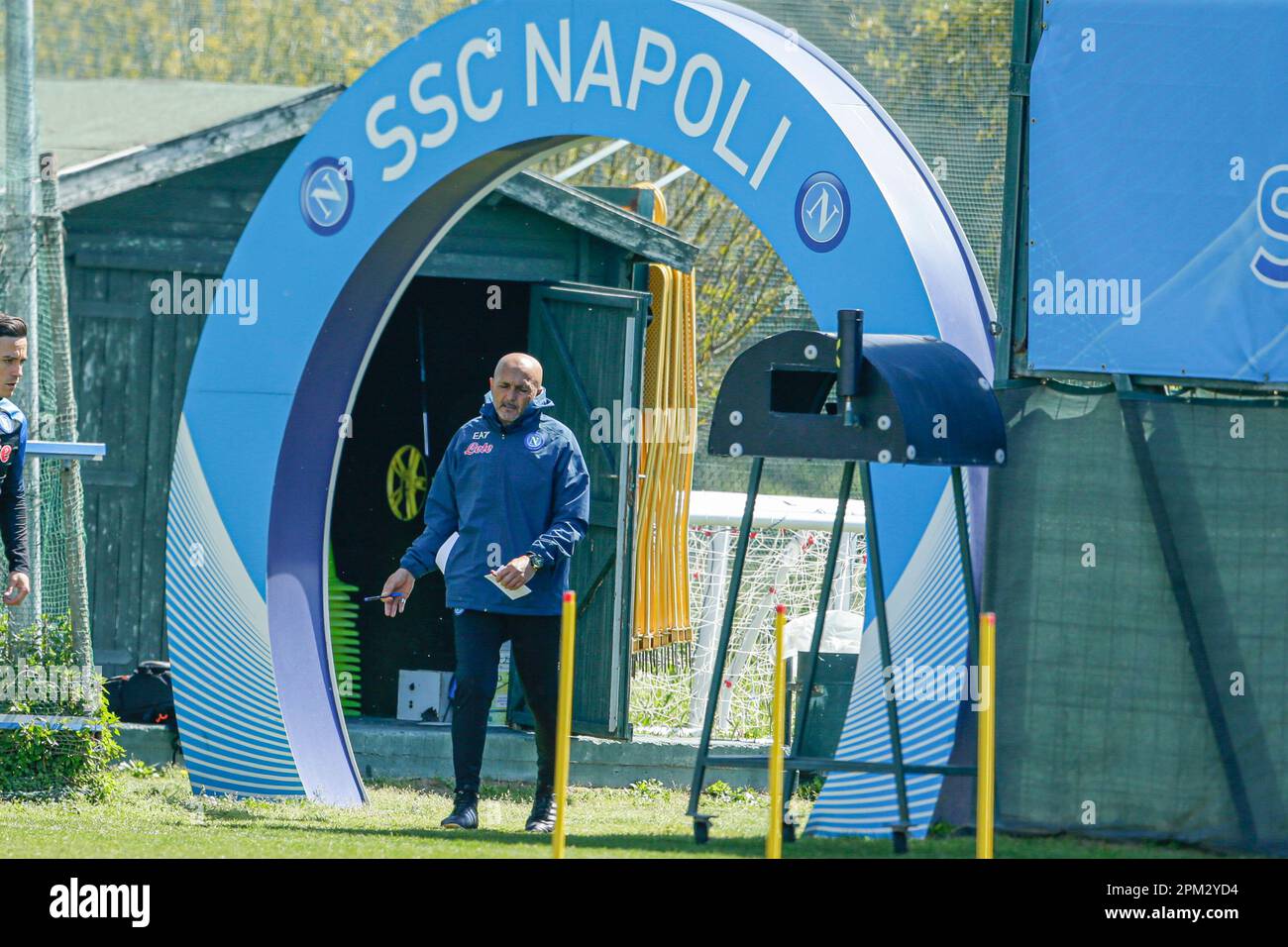 SSC Napoli's Italian coach Luciano Spalletti during ssc napoli training ...