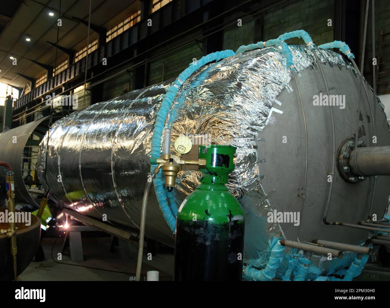 manufacturing process of oxygen gasifiers, cryogenic tank with its ...