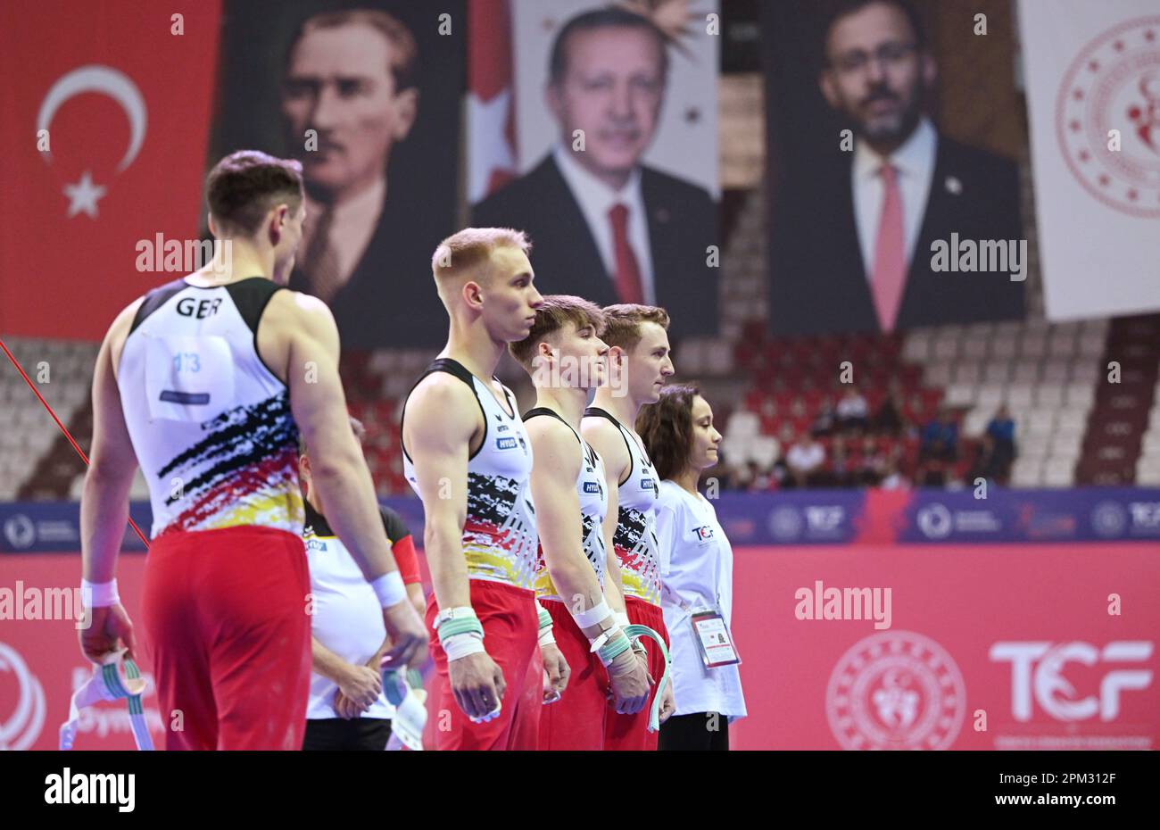 Antalya, Turkey. 11th Apr, 2023. Gymnastics: European Championship, men ...