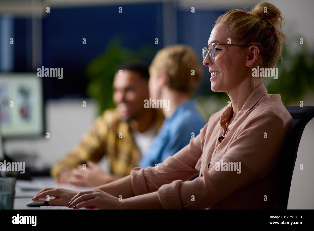 Working the late shift hi-res stock photography and images - Alamy