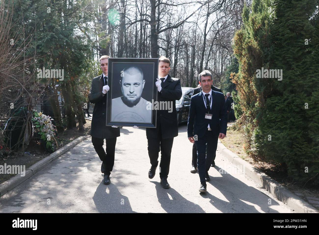 08.04.2023 Farewell ceremony with "military commander" Vladlen Tatarsky ...