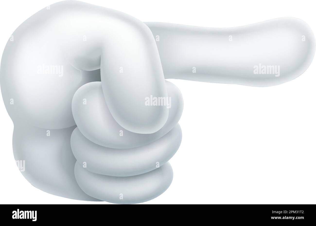 Hand Finger Pointing Side Profile Arrow Icon Stock Vector Image & Art - Alamy