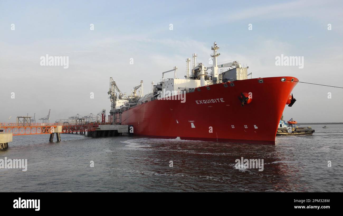 ENERGAS LNG Terminal Construction photos,Qasim,Karachi,Pakistan,China ...