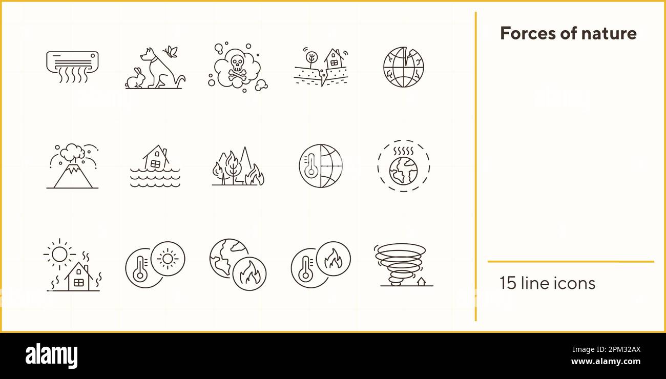 Forces storm house Stock Vector Images - Alamy