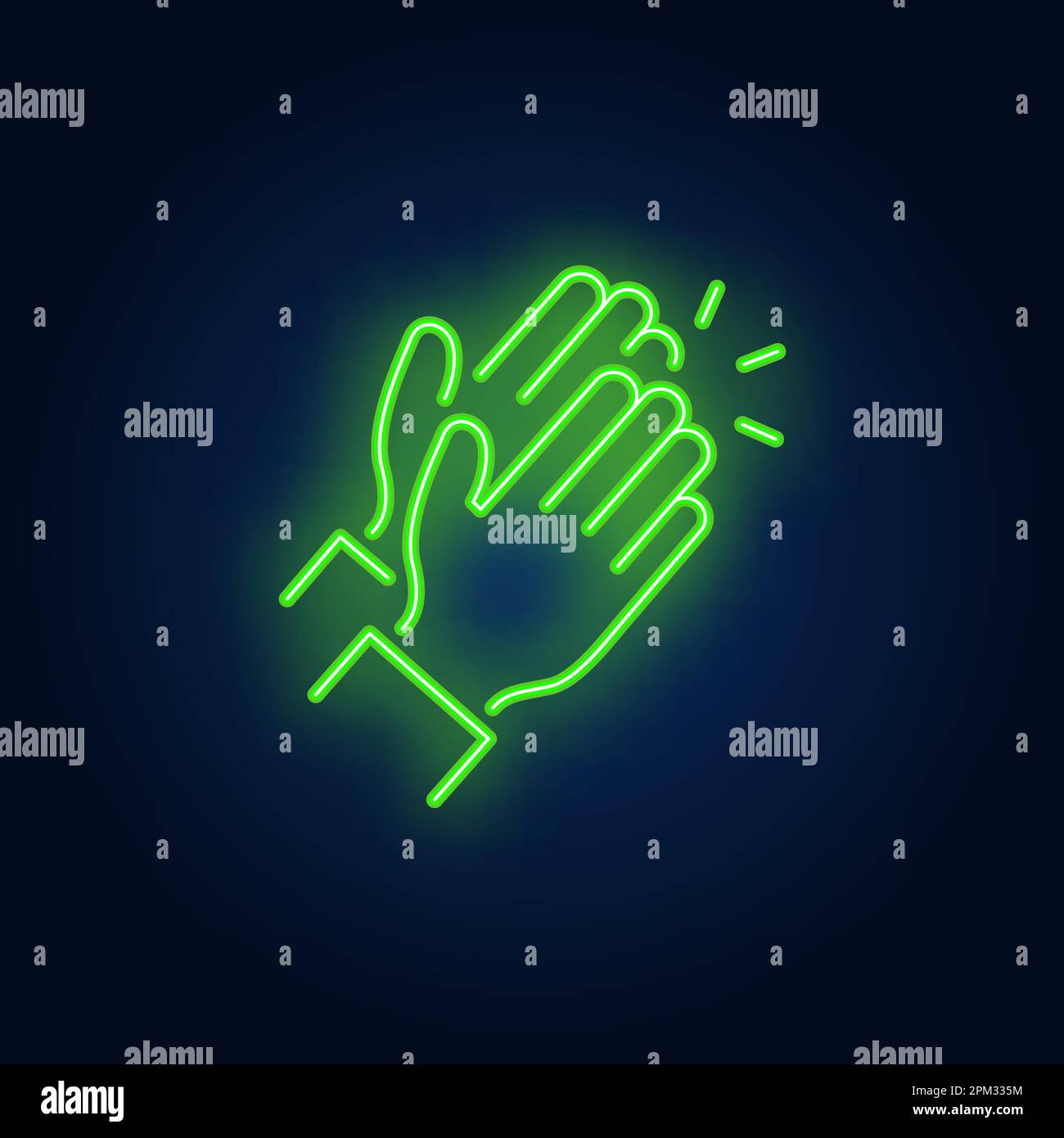 Billboard clapping applause hi-res stock photography and images - Alamy