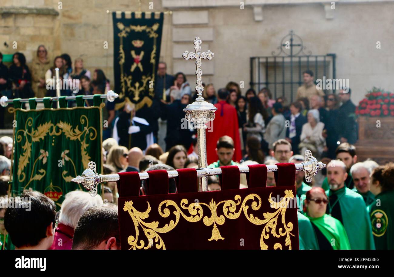 Processional church banners hi-res stock photography and images - Alamy