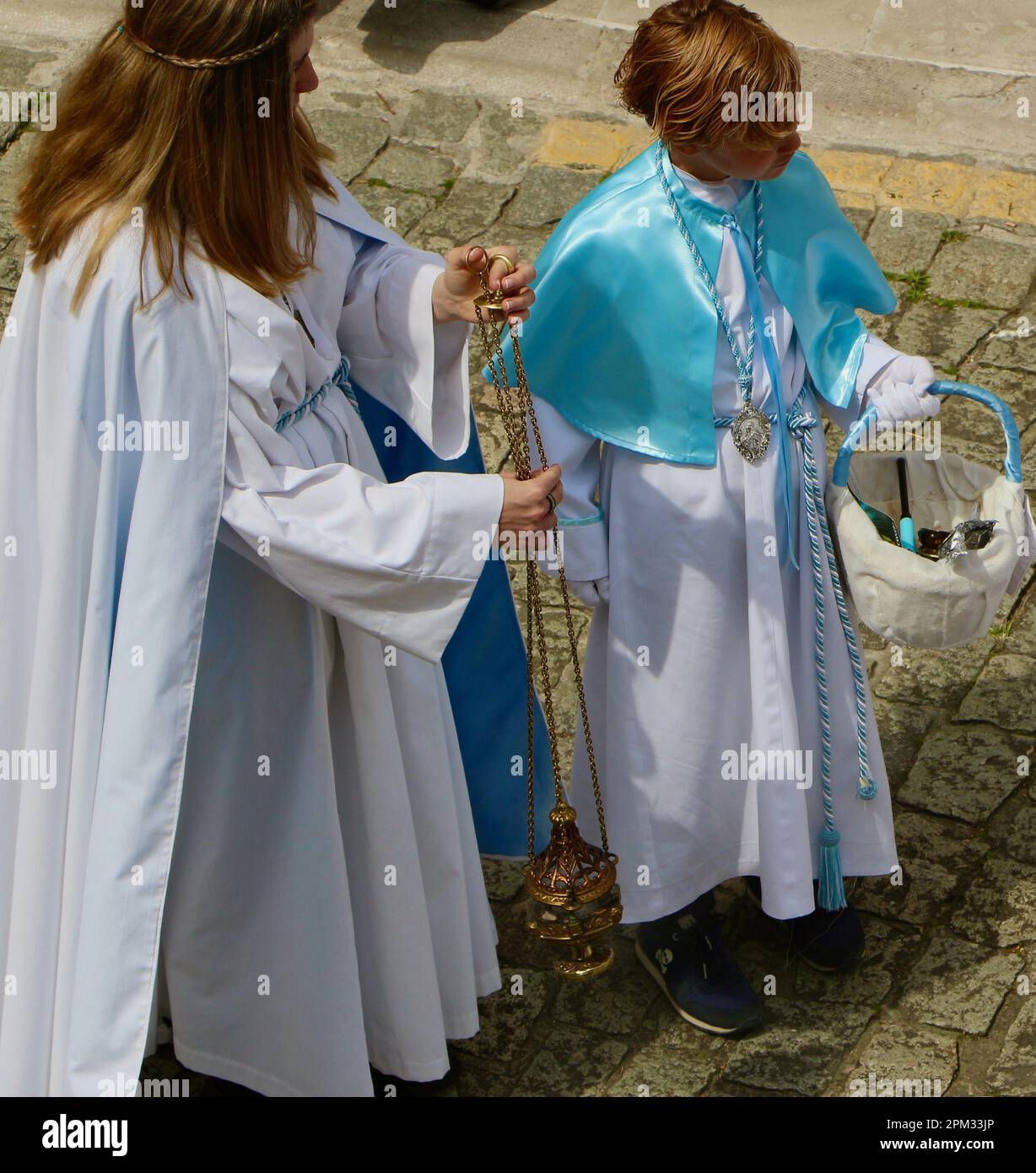 Procession roman catholic hi-res stock photography and images - Alamy