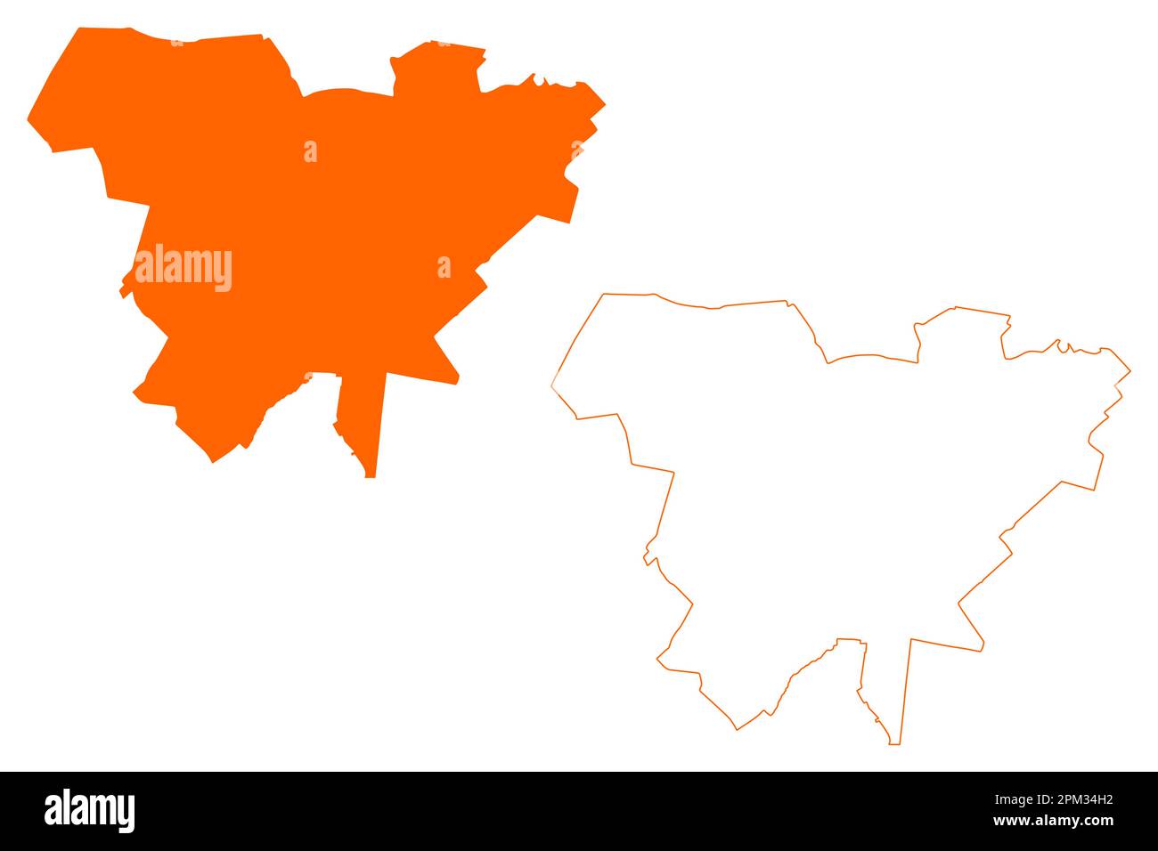 Goirle municipality (Kingdom of the Netherlands, Holland, North Brabant ...