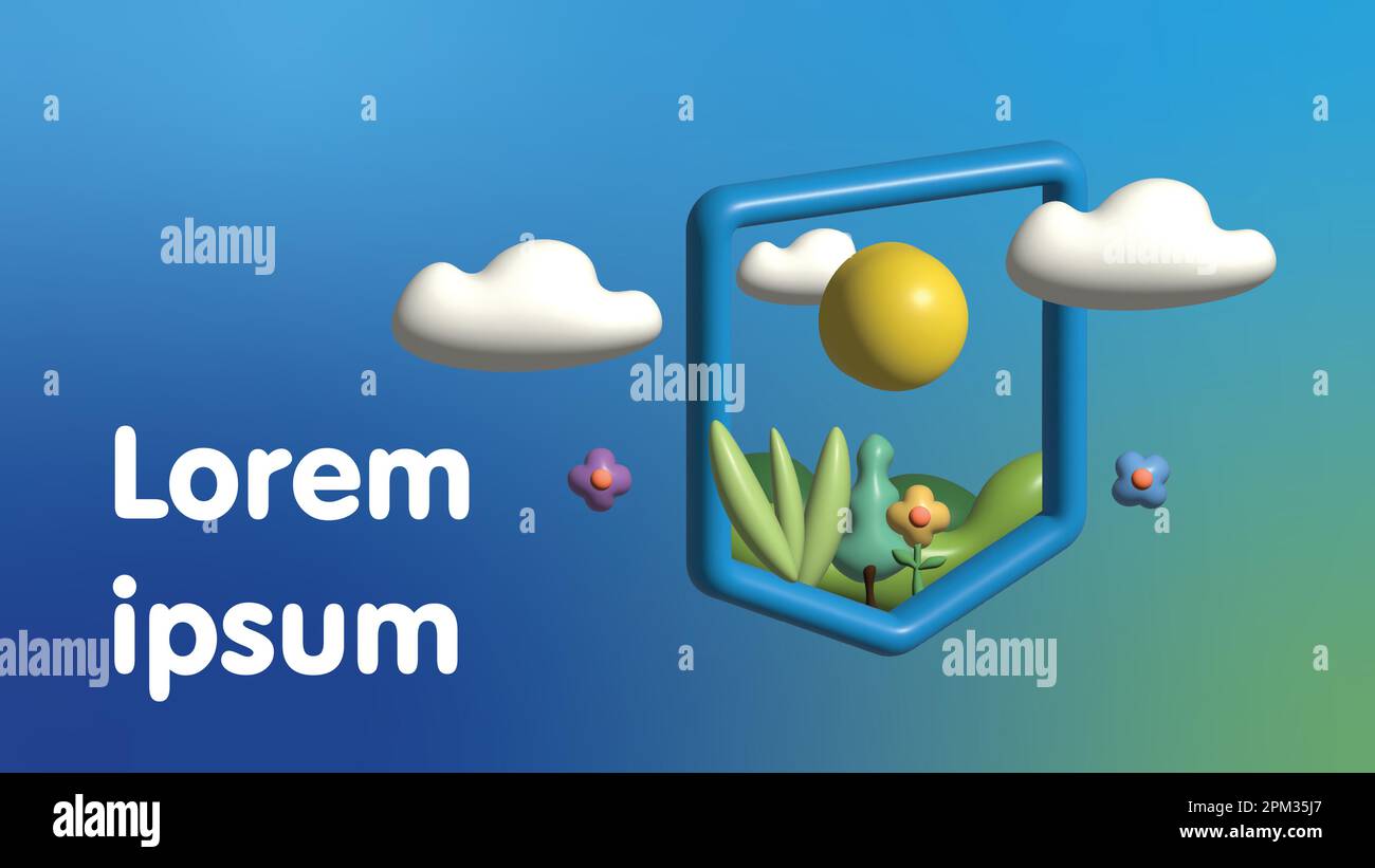 Green living eco vector Stock Vector Images - Alamy