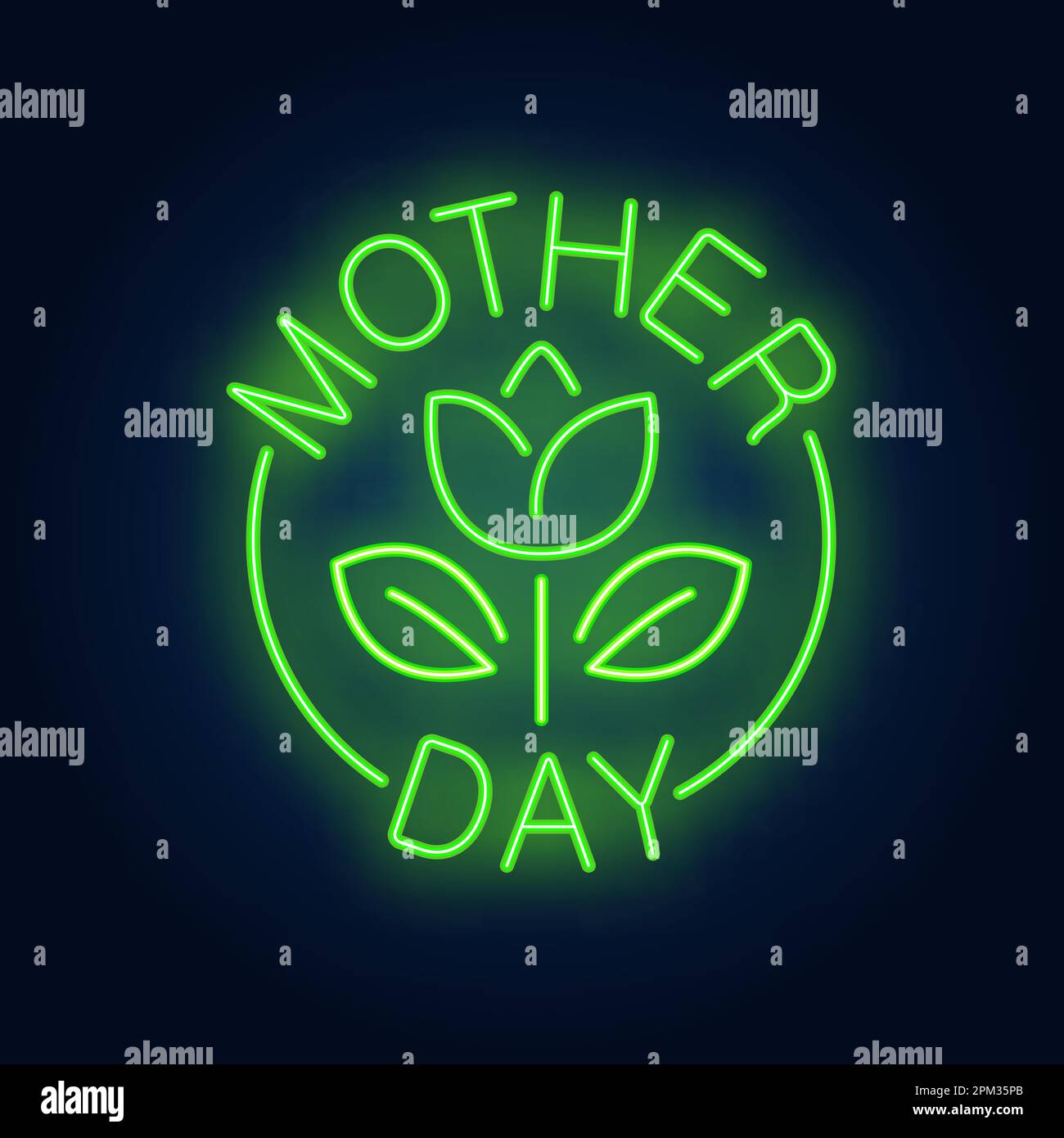 Mother day neon sign hi-res stock photography and images - Alamy