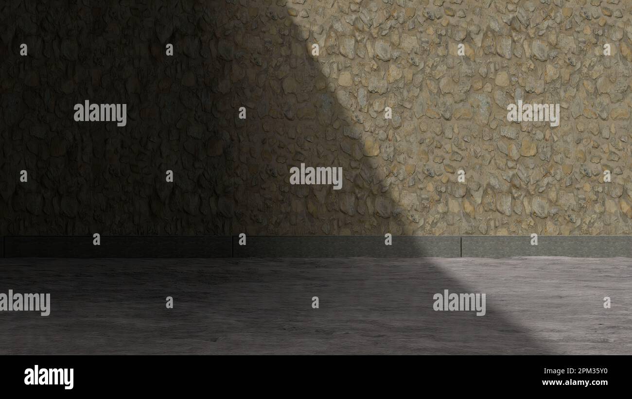 Outdoor Rough texture of brick and smooth texture of concrete match to ...