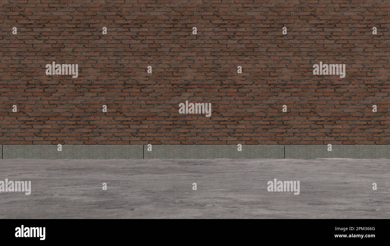 Outdoor Brick and concrete combine to create a luxurious space Abstract ...