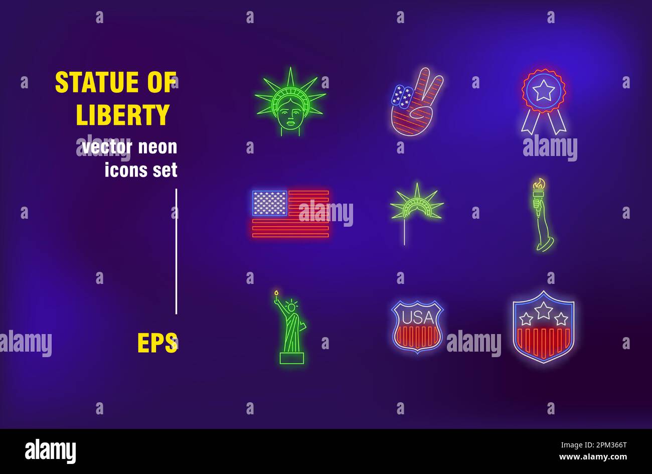 Night in new york Stock Vector Images - Alamy