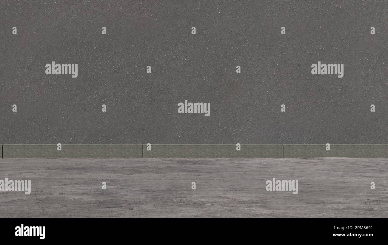 Outdoor Unbalanced design of brick and concrete creates unique and ...