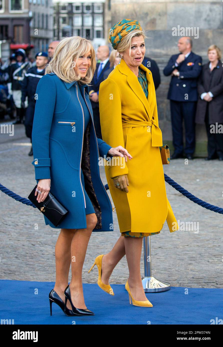 Amsterdam, Netherlands. 11th Apr, 2023. Queen Maxima of The Netherlands ...