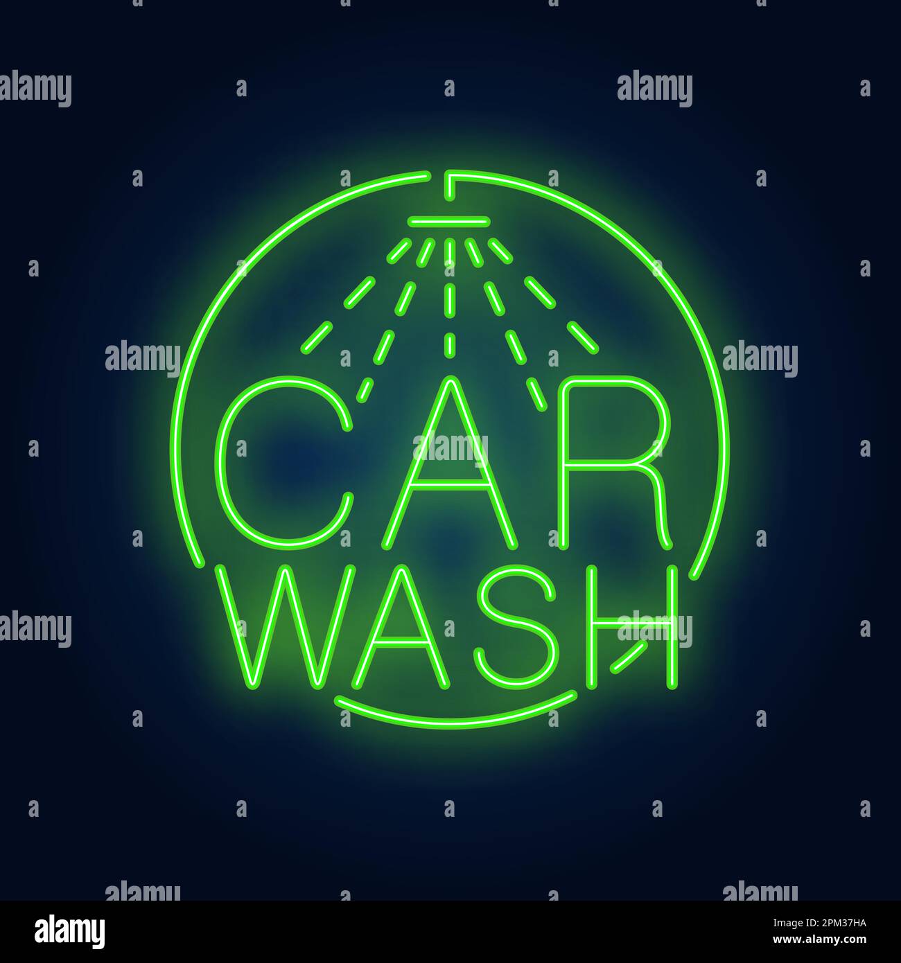 Car wash neon text and shower logo Stock Vector Image & Art - Alamy