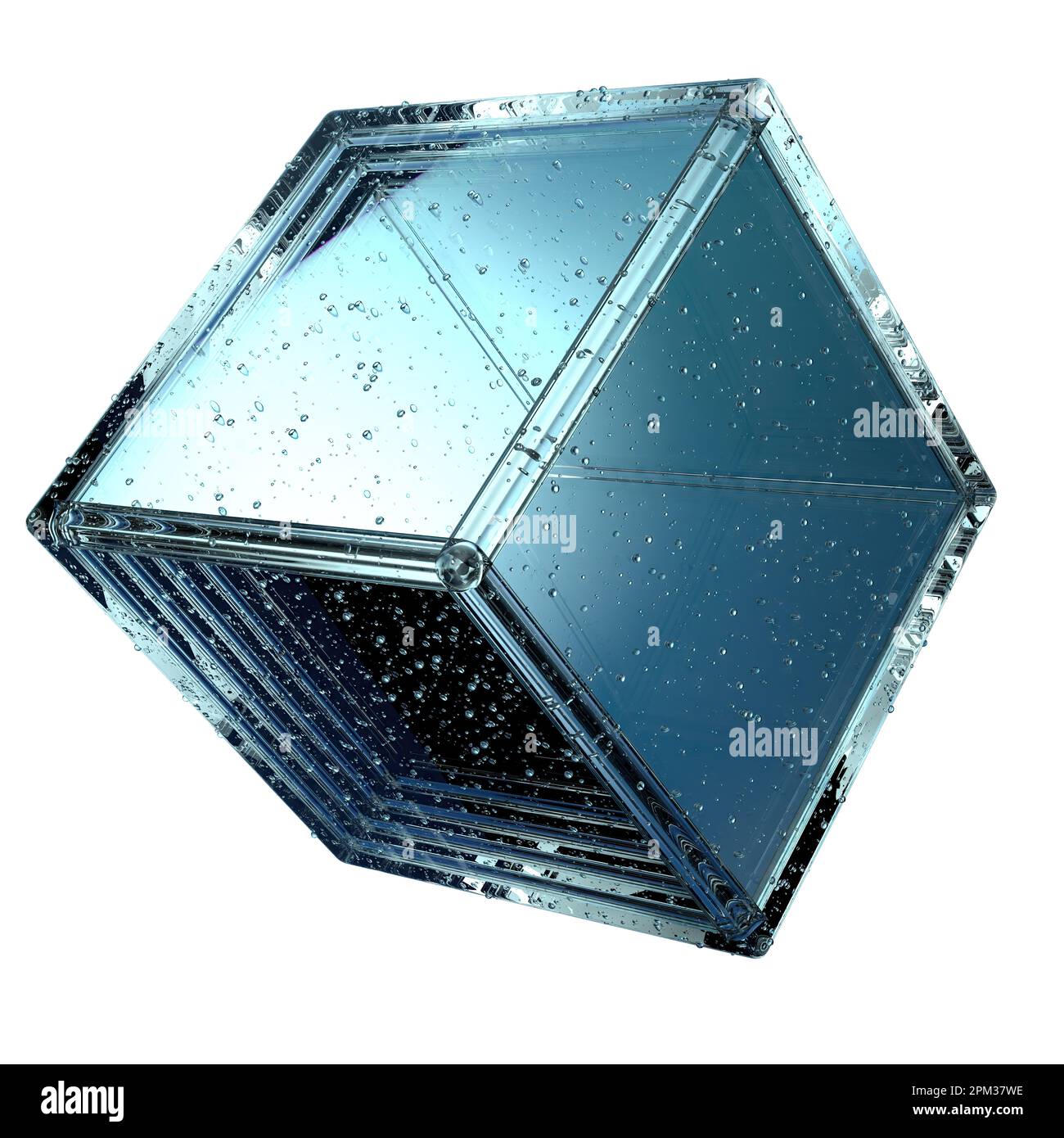 Crystal clear sea water background Cut Out Stock Images & Pictures - Alamy