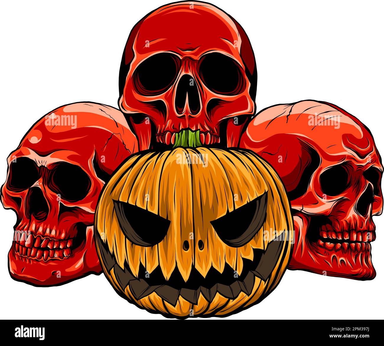 Autumn decoration pumpkins flowers Stock Vector Images - Alamy