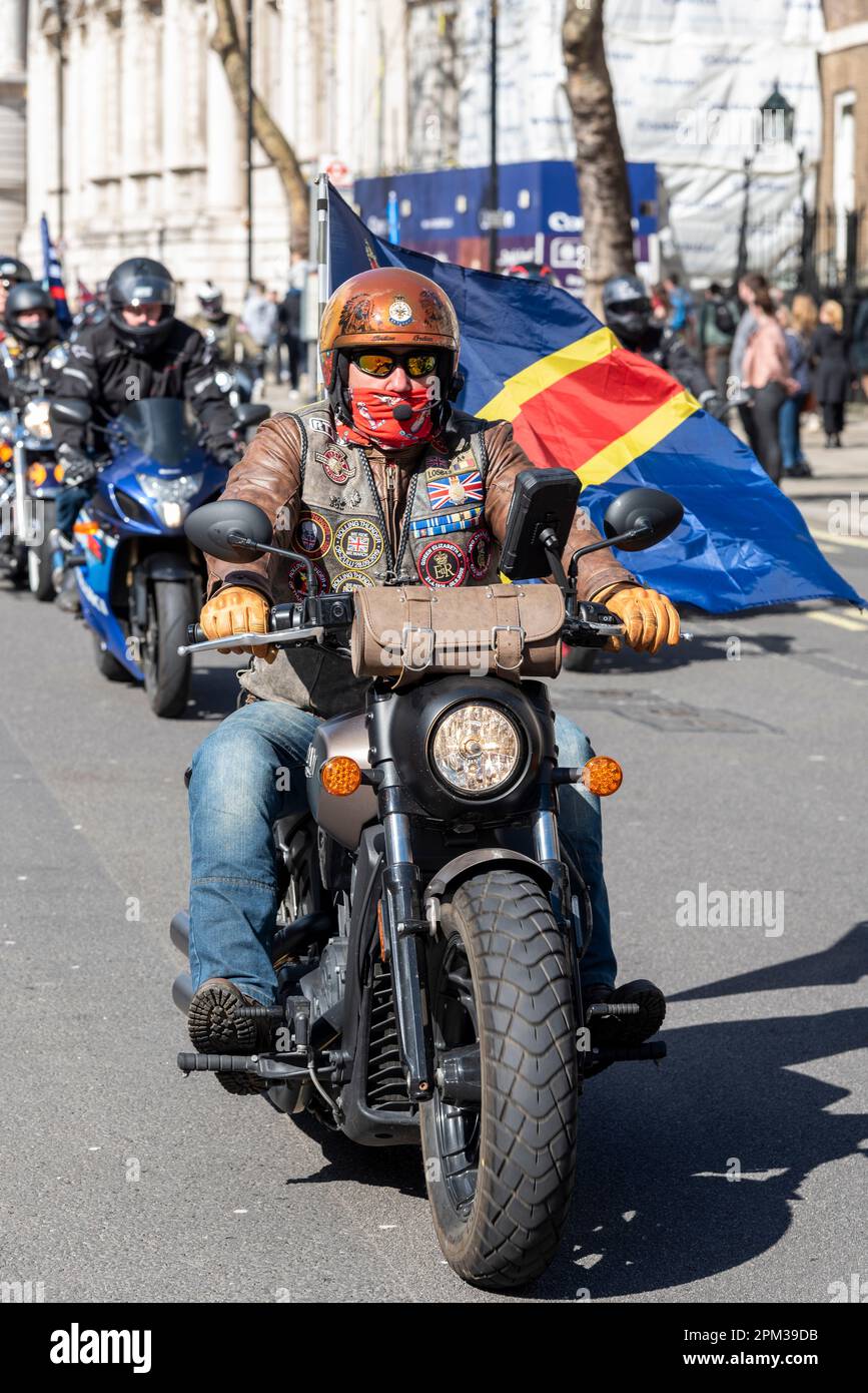 Ride of Respect in memory of the late Queen Elizabeth II by military ...