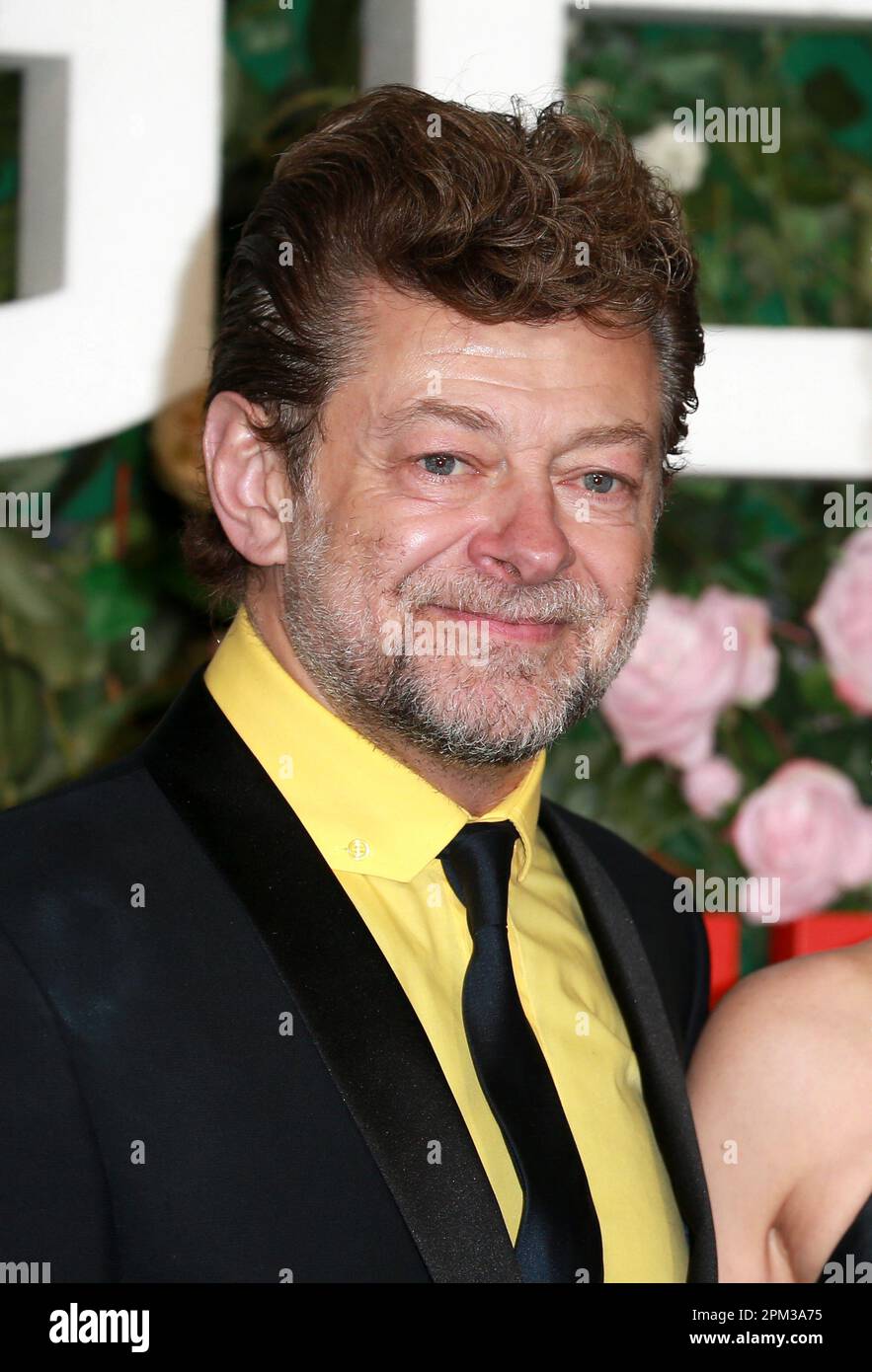 Andy Serkis attends the World Premiere of "Bridgerton" Season 2 at The ...