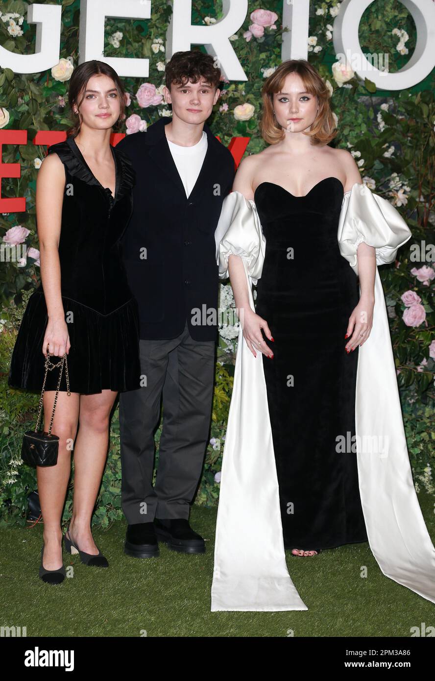 Florence Hunt, Will Tilston and Ruby Stokes attend the World Premiere ...