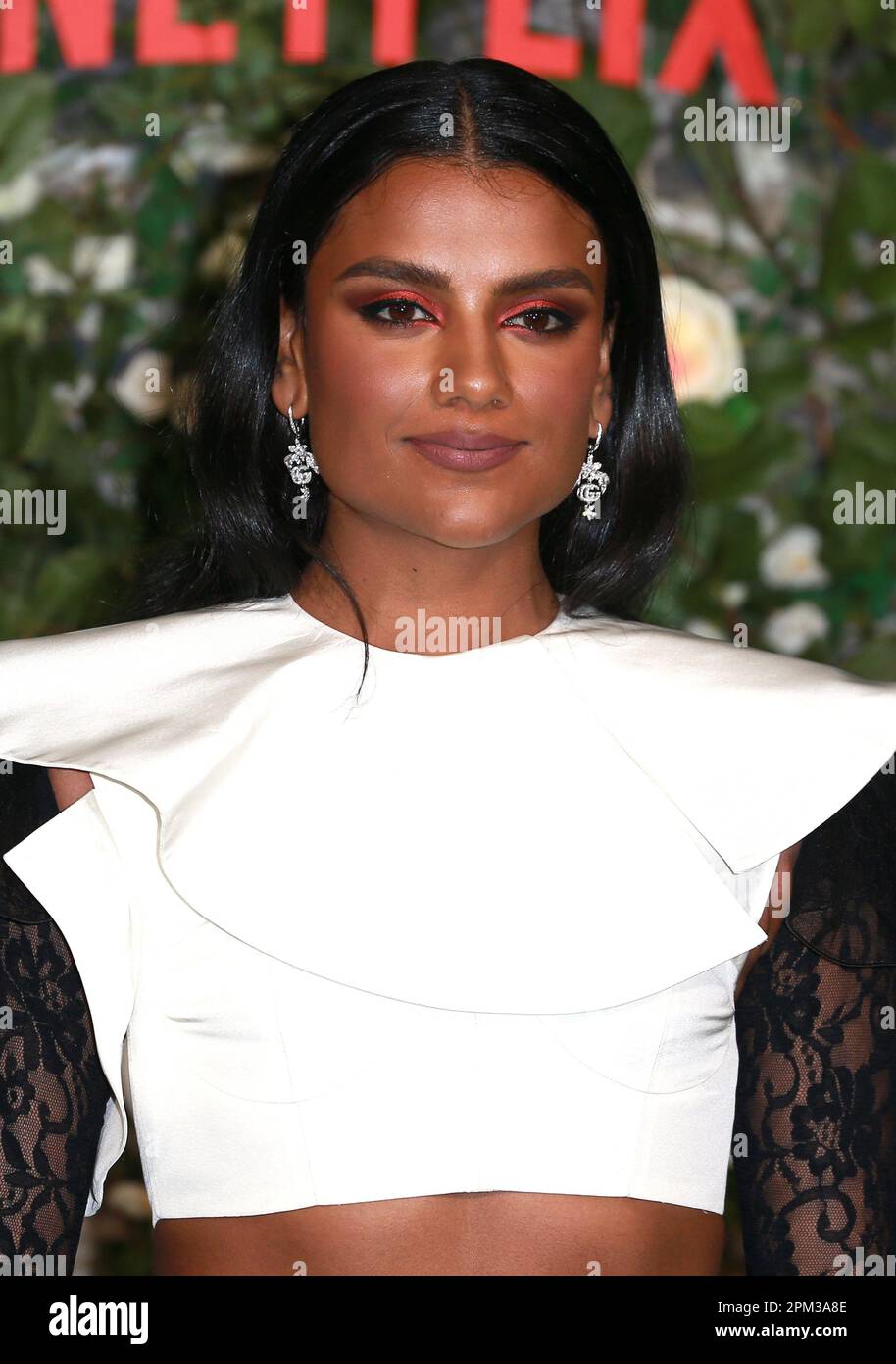 Simone Ashley attends the World Premiere of "Bridgerton" Season 2 at ...