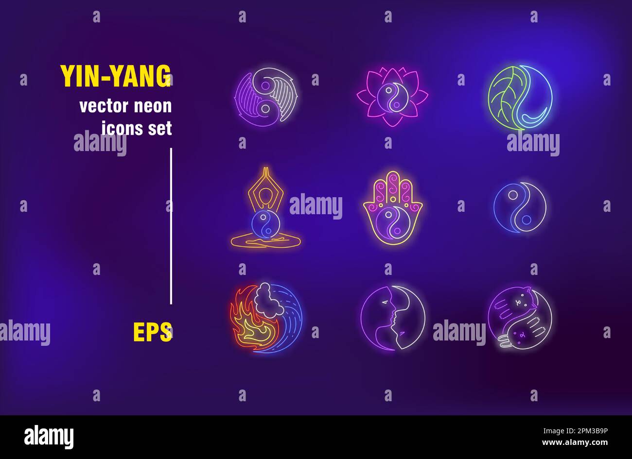 Set neon sign japanese Stock Vector Images - Alamy