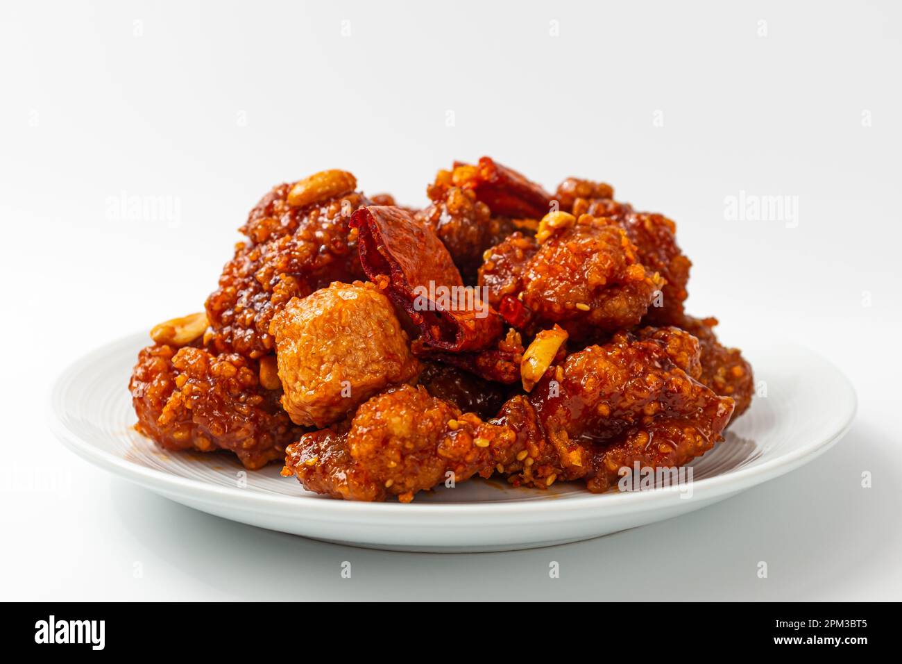 Mala gangjeong on a white background Stock Photo - Alamy